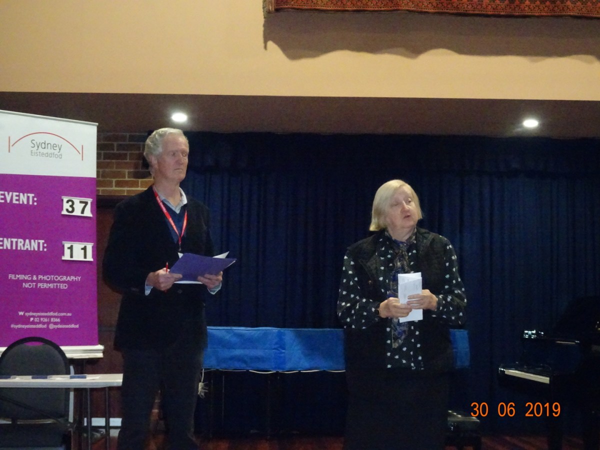 Event – Sydney Eisteddfod Female Voices 16-20 years (Elizabeth Todd OAM ...